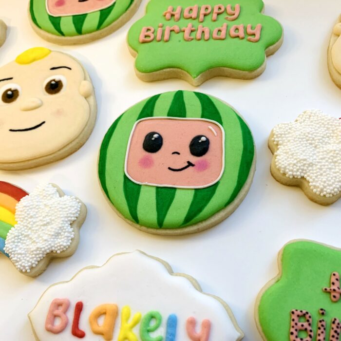 Cocomelon Cookies - Tiers of Joy