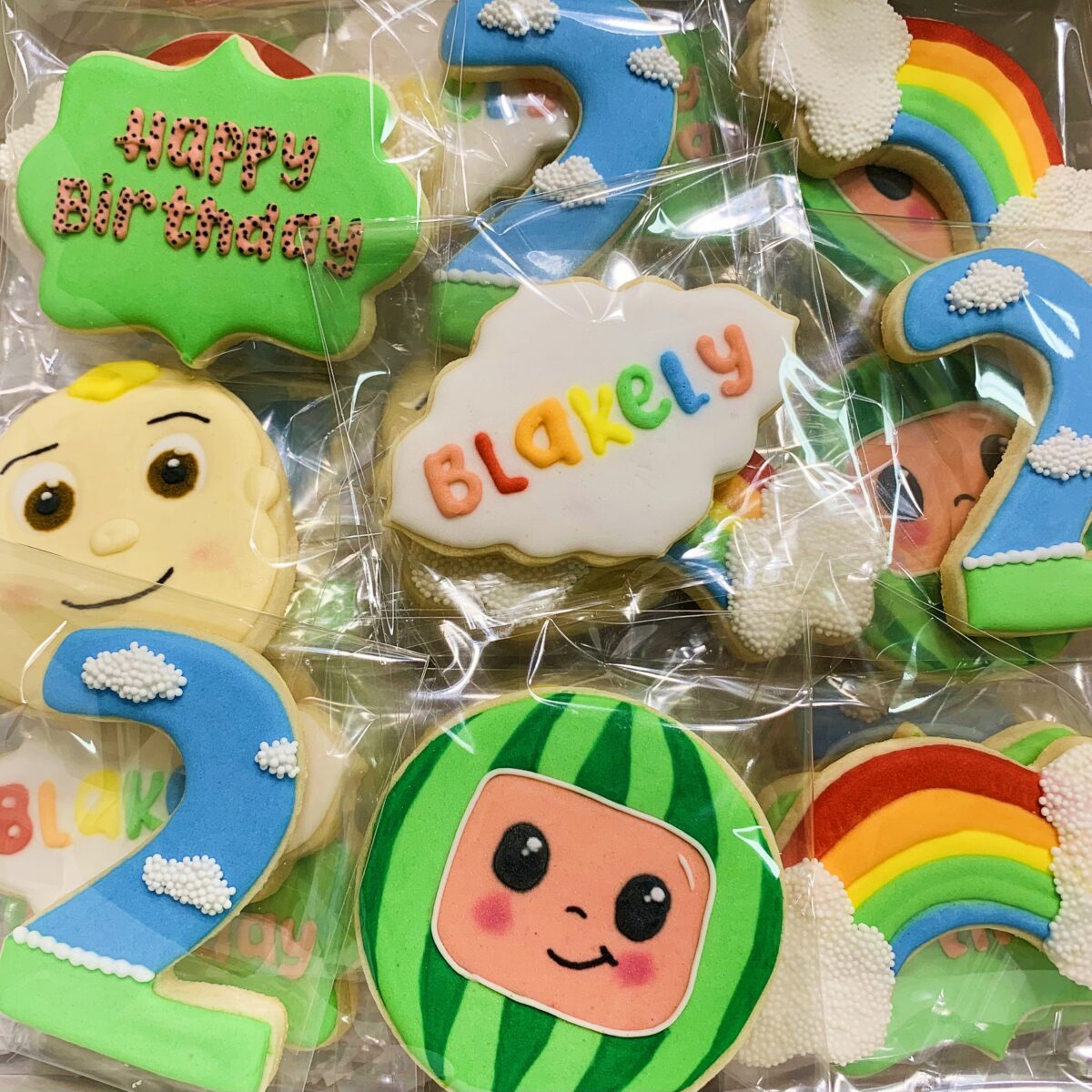 Cocomelon Cookies - Tiers of Joy