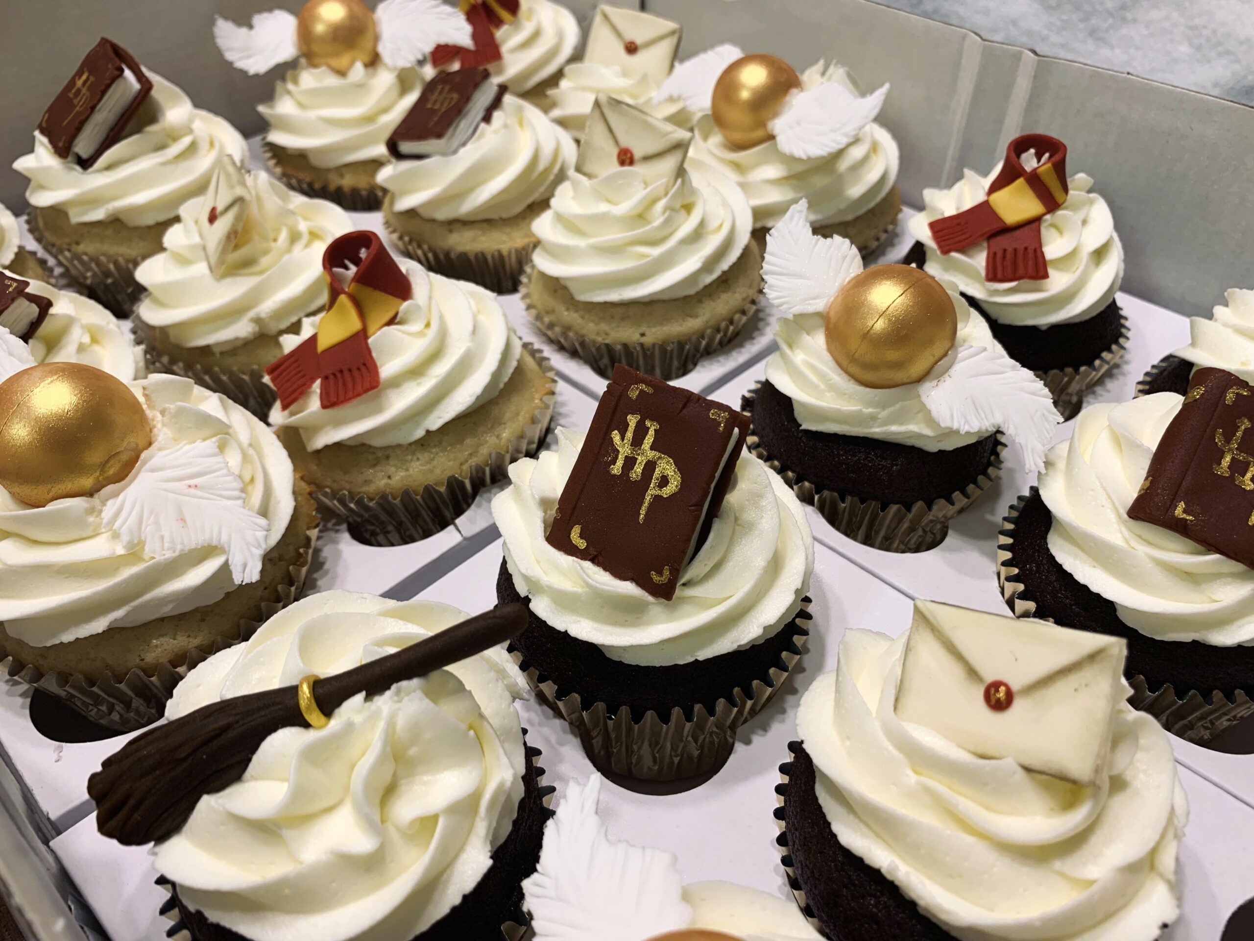 Harry Potter Cupcakes - Tiers of Joy